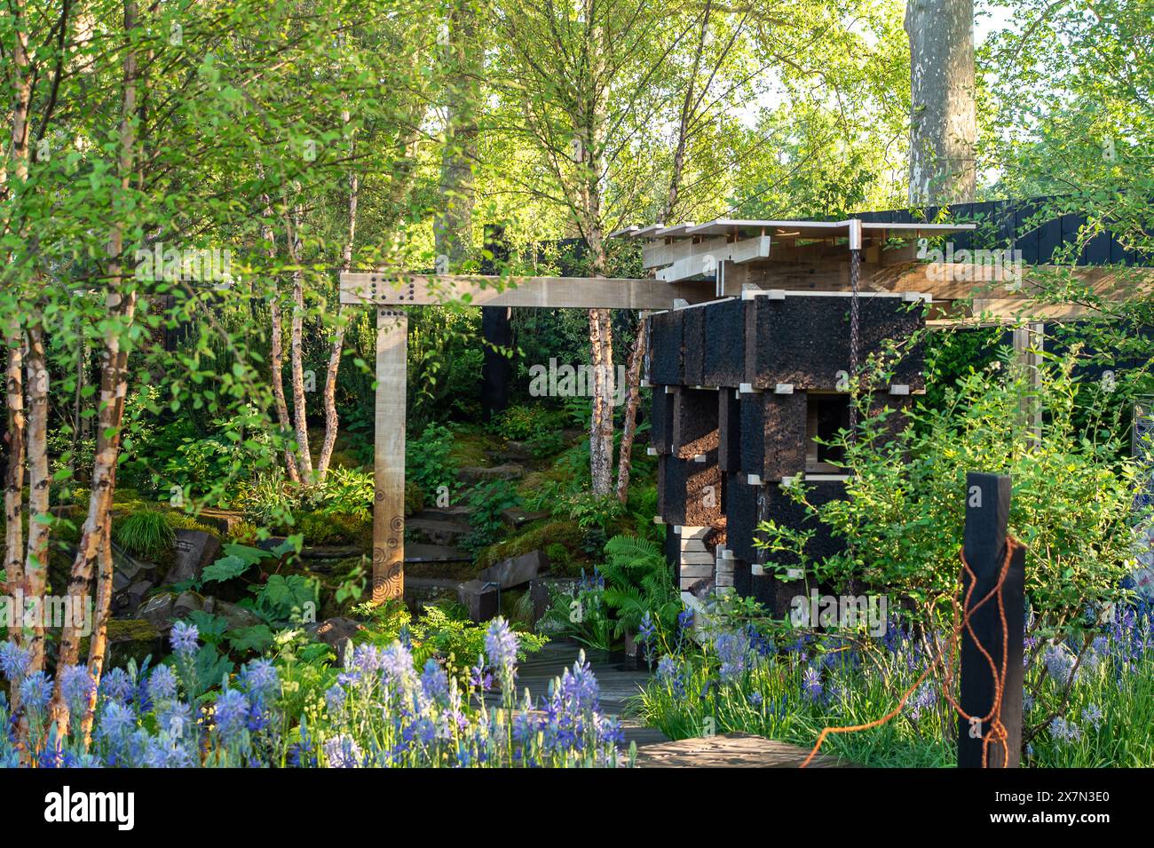 London, UK. 20th May, 2024. The National Autistic Society Garden Show ...