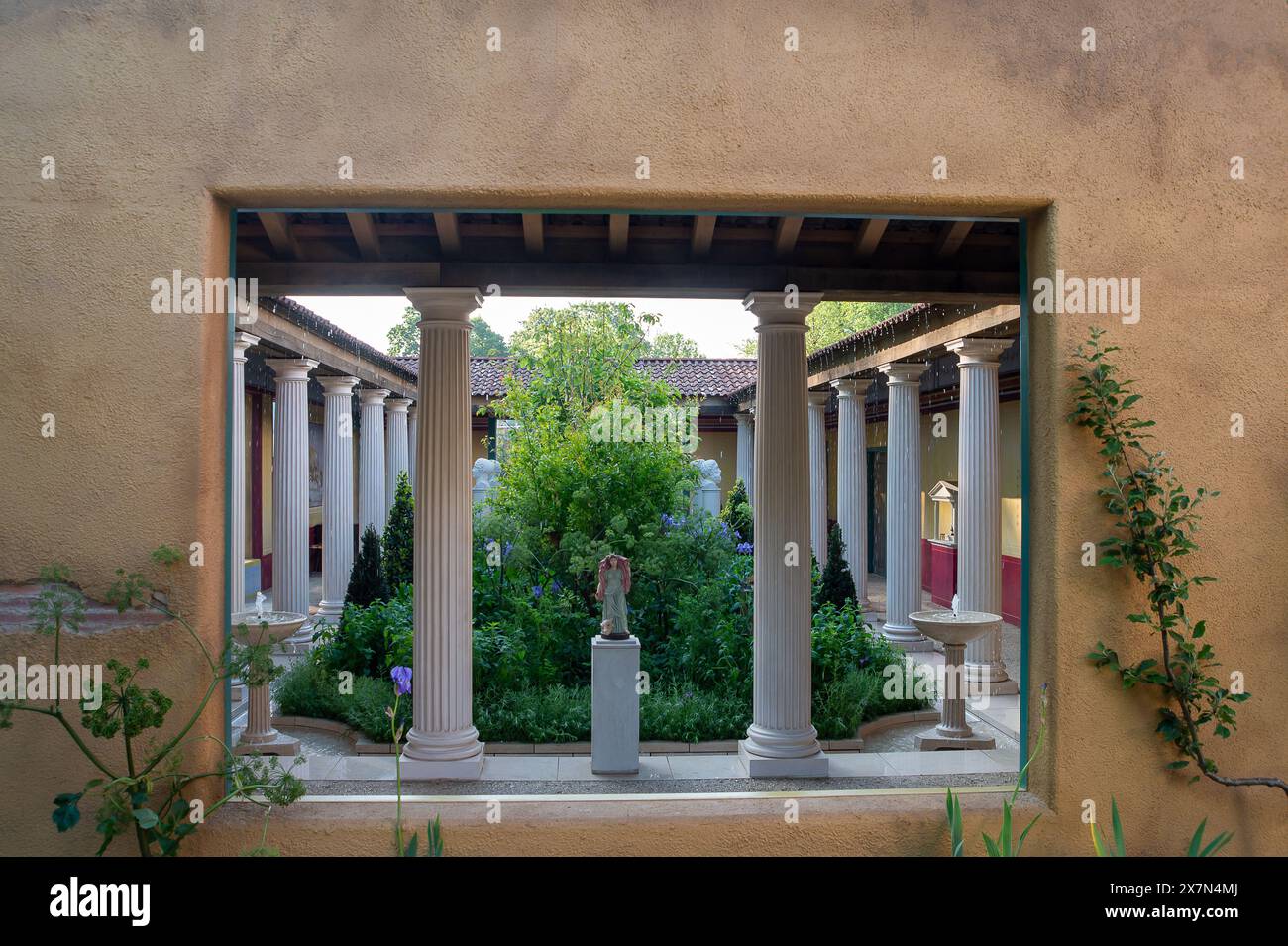 London, UK. 20th May, 2024. The Newt in Somerset’s Roman Courtyard ...