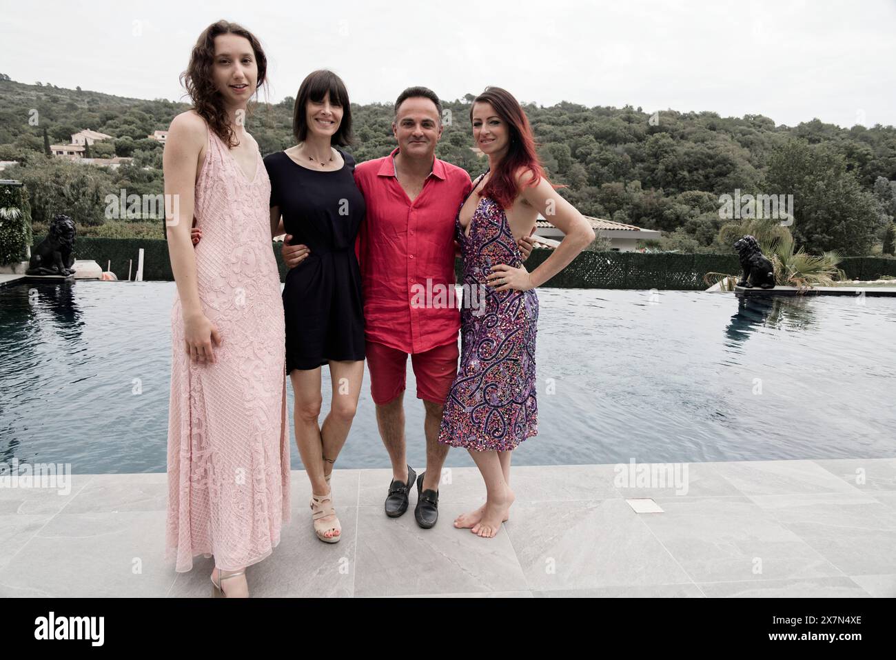 Biot, France. 20th May, 2024. Laetitia Fourcade and socialite columnist ...