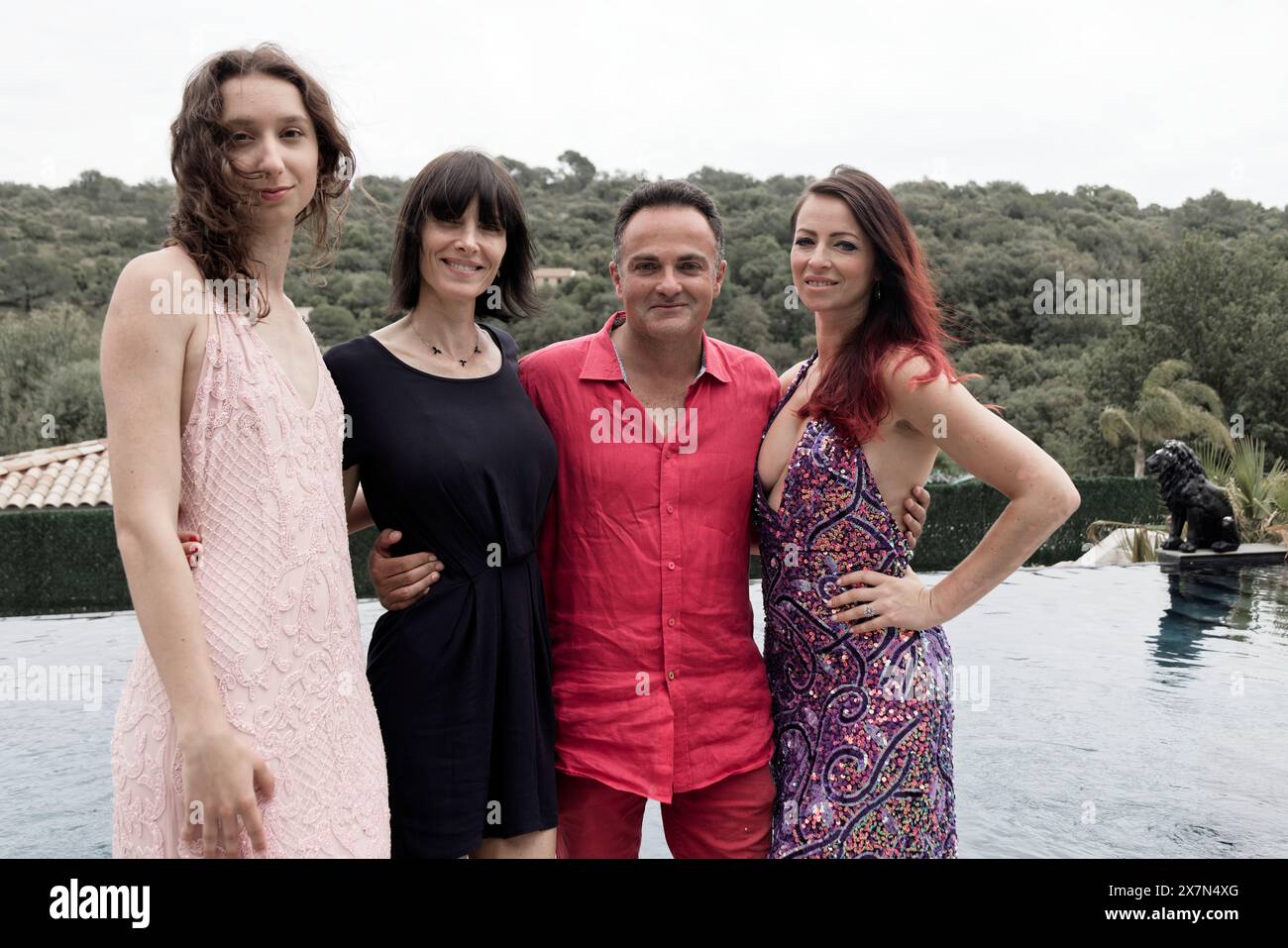 Biot, France. 20th May, 2024. Laetitia Fourcade and socialite columnist ...