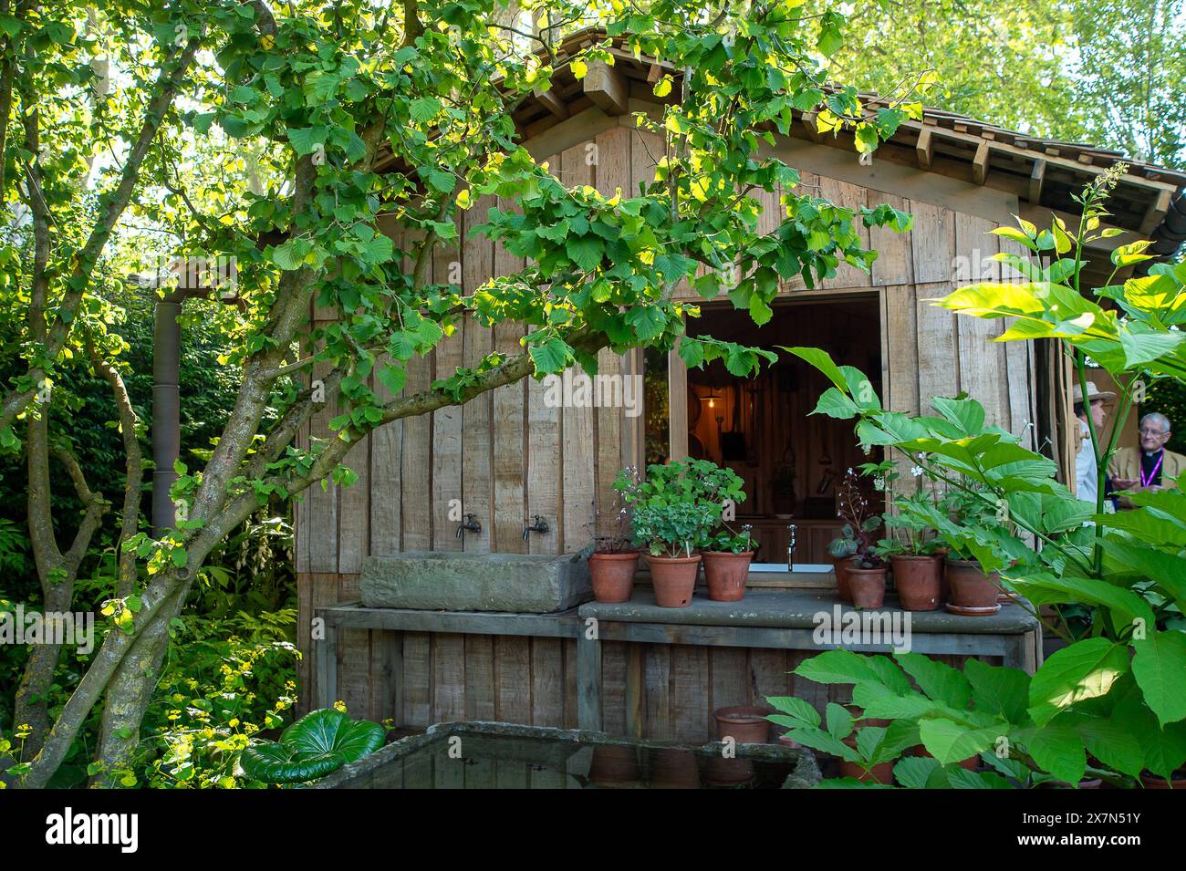 London, UK. 20th May, 2024. The National Garden Scheme Garden Show ...