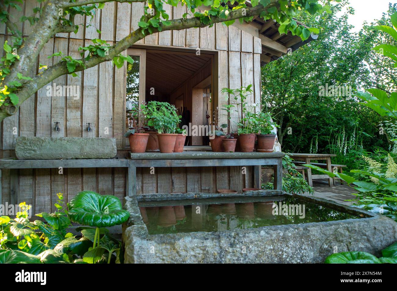 London, UK. 20th May, 2024. The National Garden Scheme Garden Show ...
