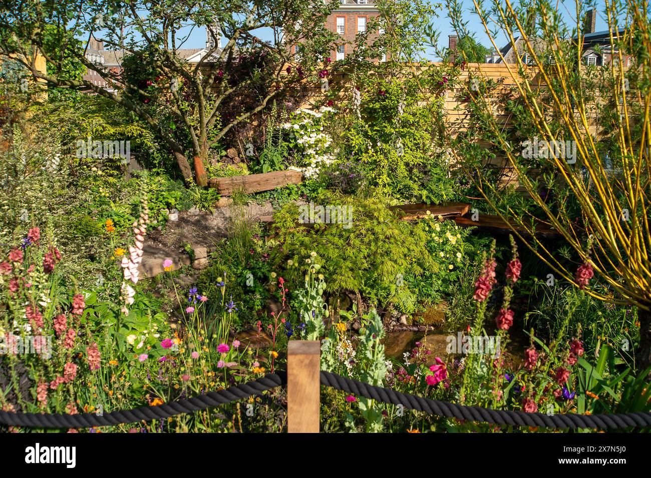 London, UK. 20th May, 2024. The Flood Re: The Flood Resilient Garden at ...