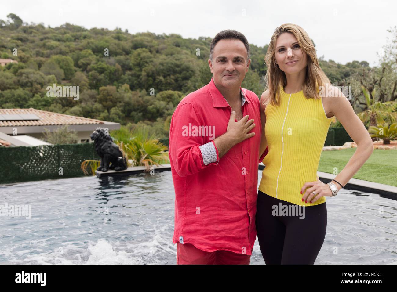 Biot, France. 20th May, 2024. Socialite columnist/jet setter Laurent ...
