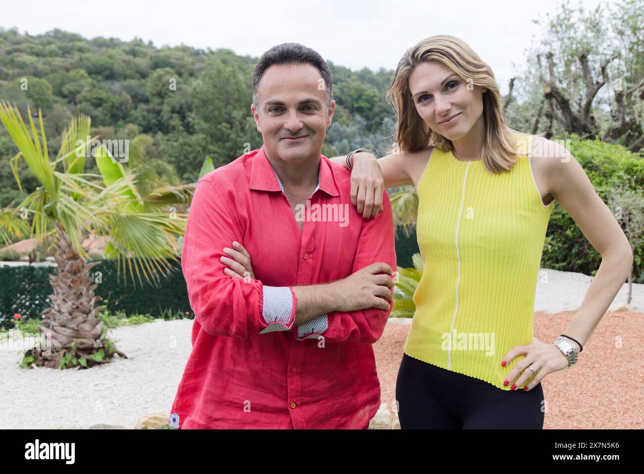 Biot, France. 20th May, 2024. Socialite columnist/jet setter Laurent ...