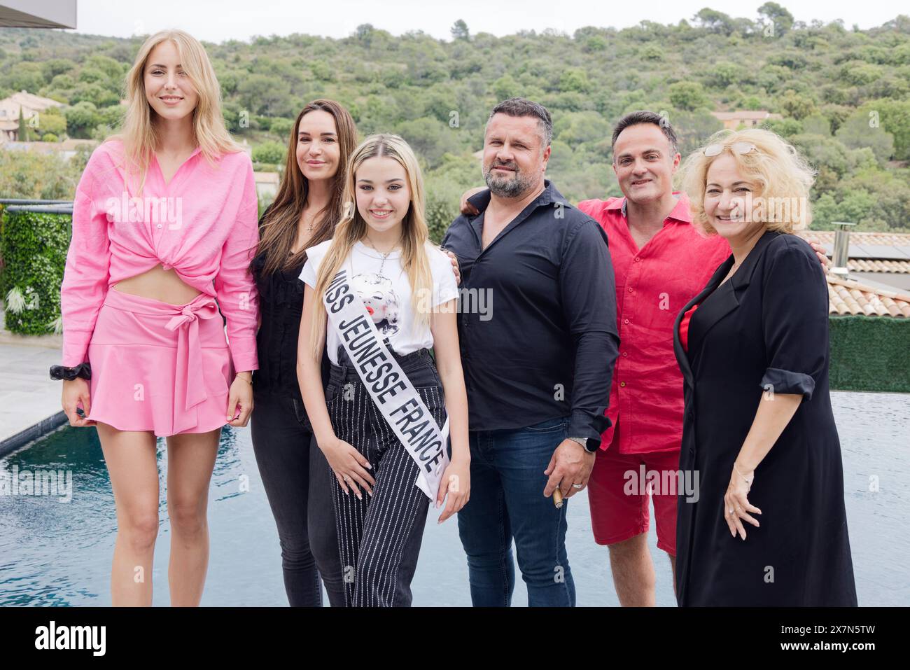 Biot, France. 20th May, 2024. Jade, a guest, singer Chanel Berrebi ...