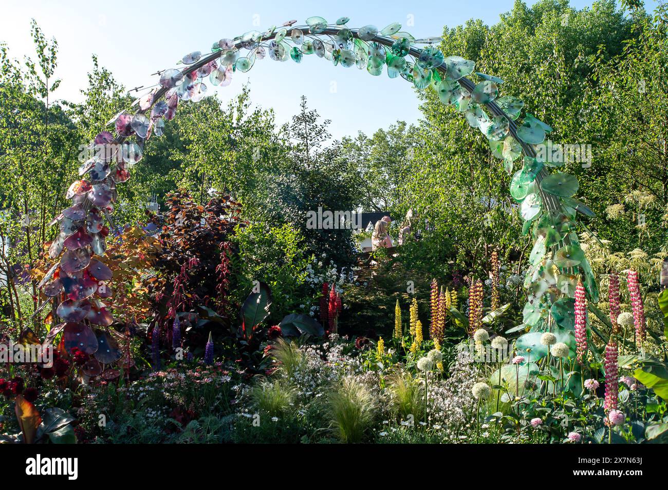 London, UK. 20th May, 2024. The Friendship Garden commemorates RHS ...