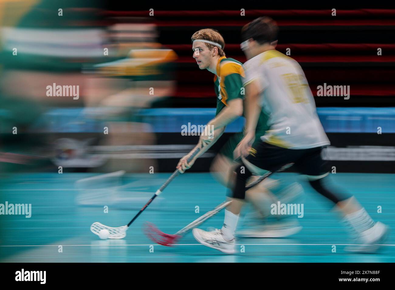Pasig, Philippines. 21st May, 2024. Liam Perry of Australia (C) vies ...
