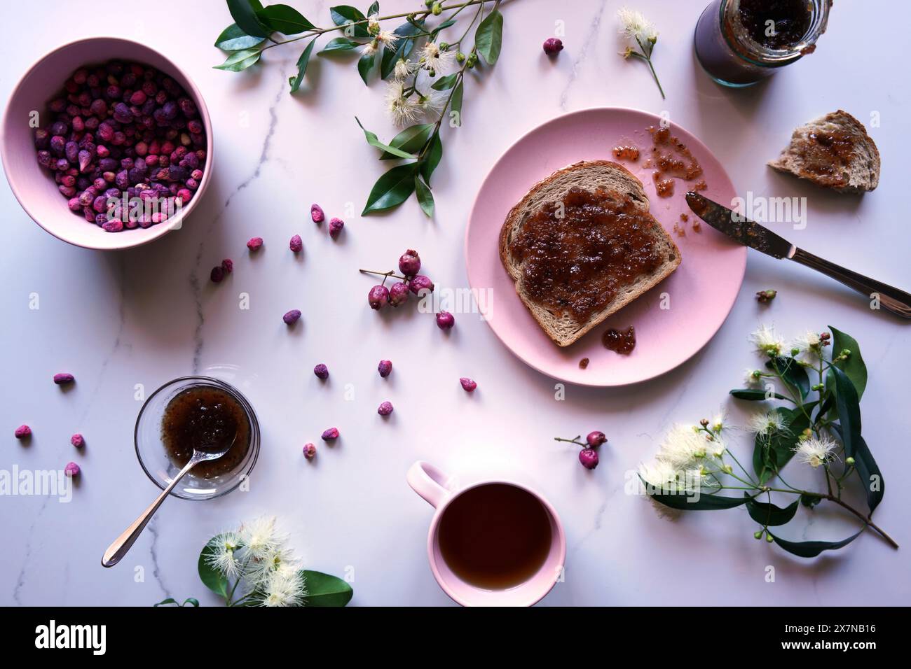 Fruit of the Australian Lilly Pilly tree known as a superfood for their ...