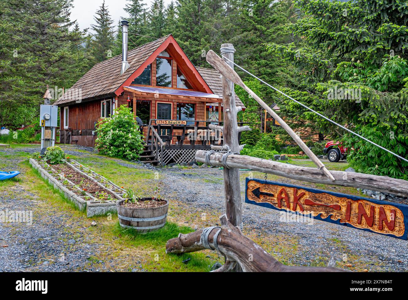 The log inn restaurant hi-res stock photography and images - Alamy