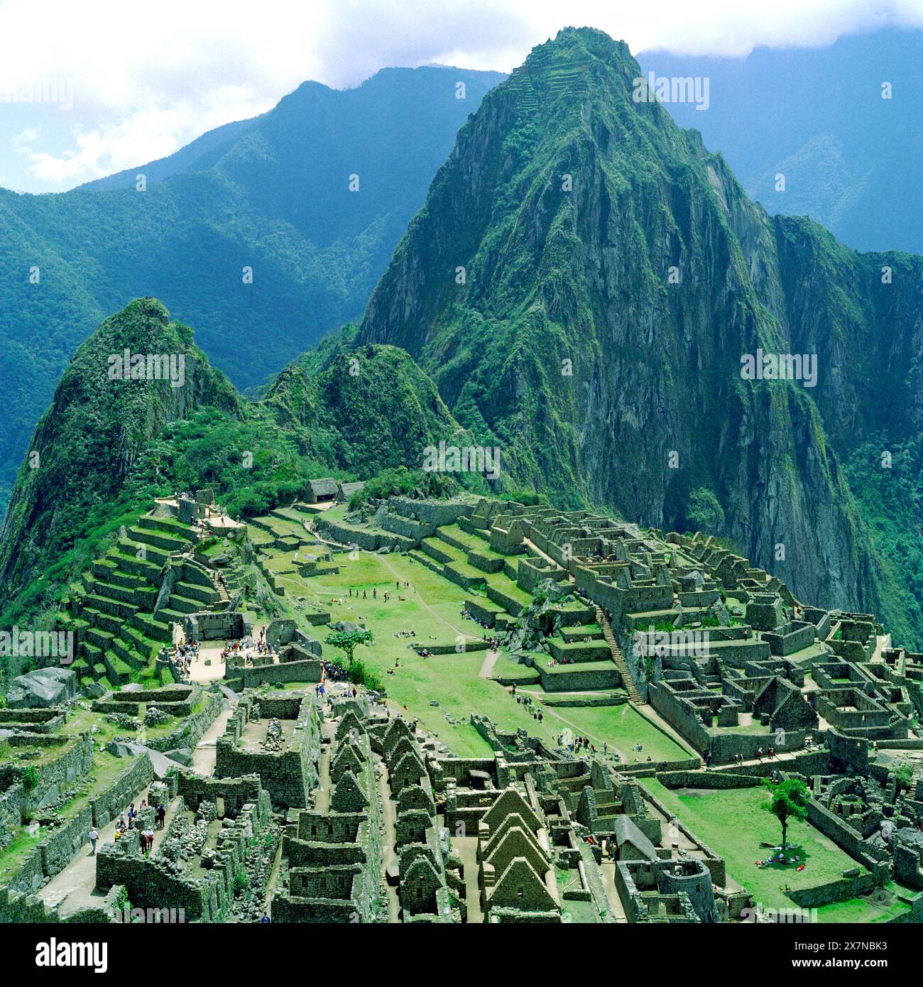 Peru, Inca Ruins, Machu Picchu Stock Photo - Alamy