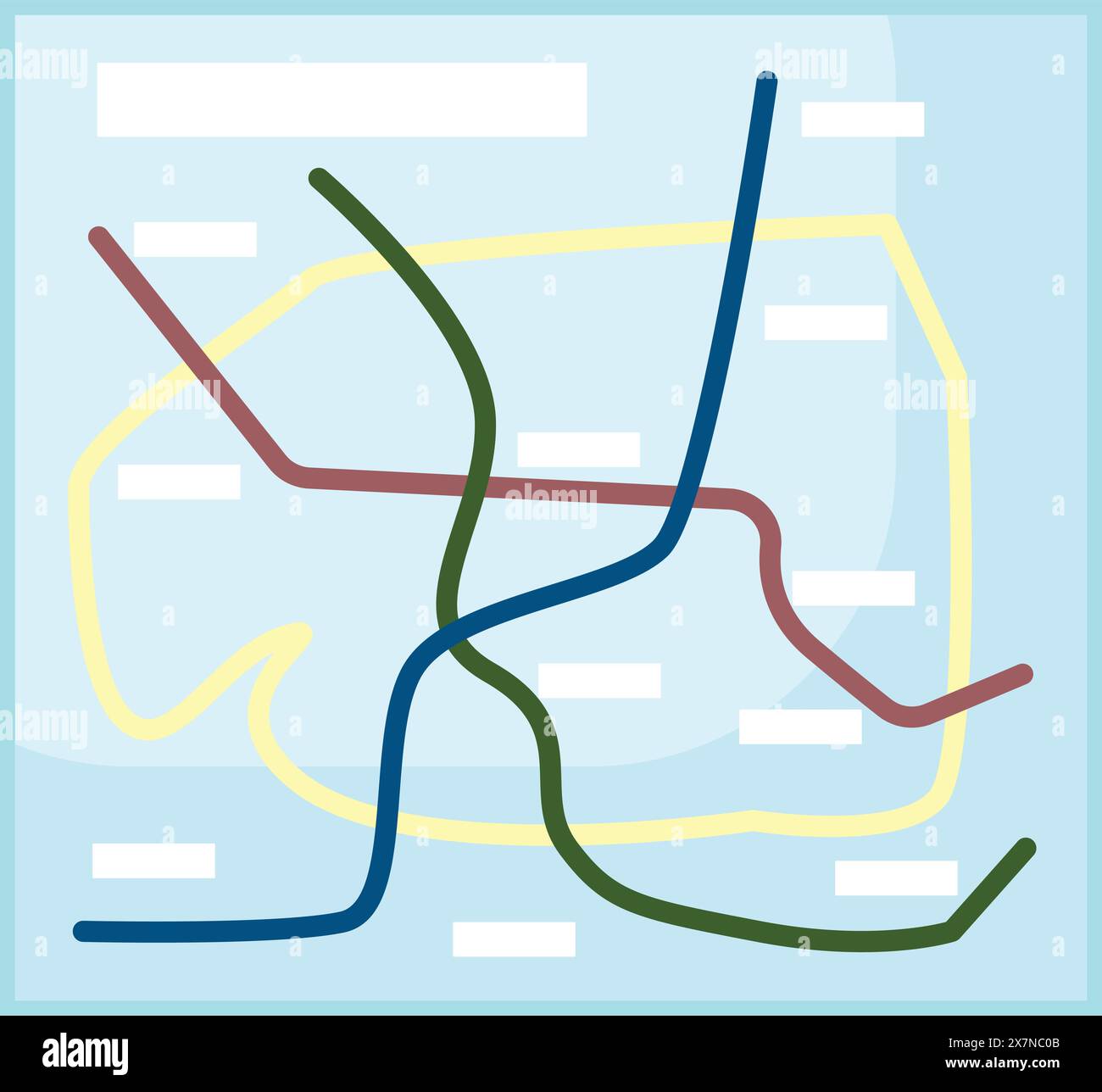 Abstract city map line art Stock Vector Image & Art - Alamy