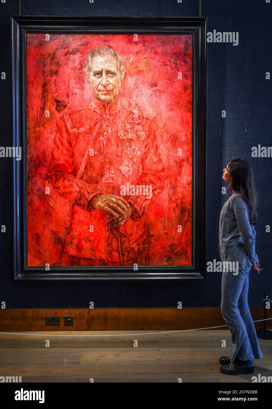 Phillip Mould Gallery London 21 May 2024 Libby Henderson, PR at phillp ...