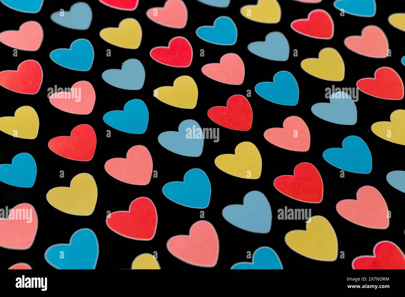 Hearts background texture hi-res stock photography and images - Alamy