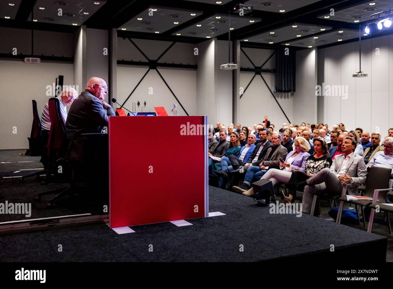AMSTERDAM - Michael van Praag during a meeting with shareholders of ...