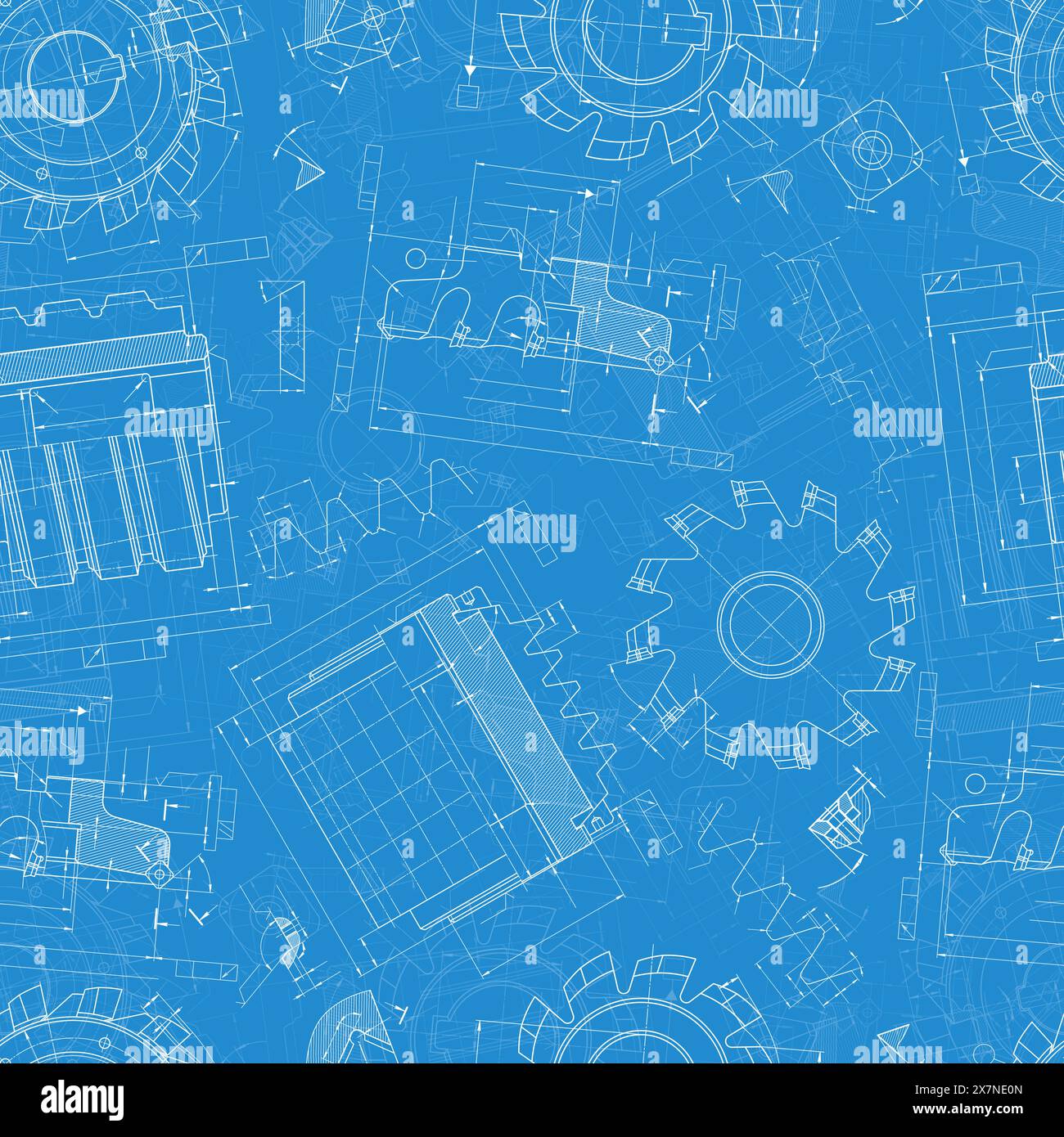 Manufacturing metal parts on machine Stock Vector Images - Alamy