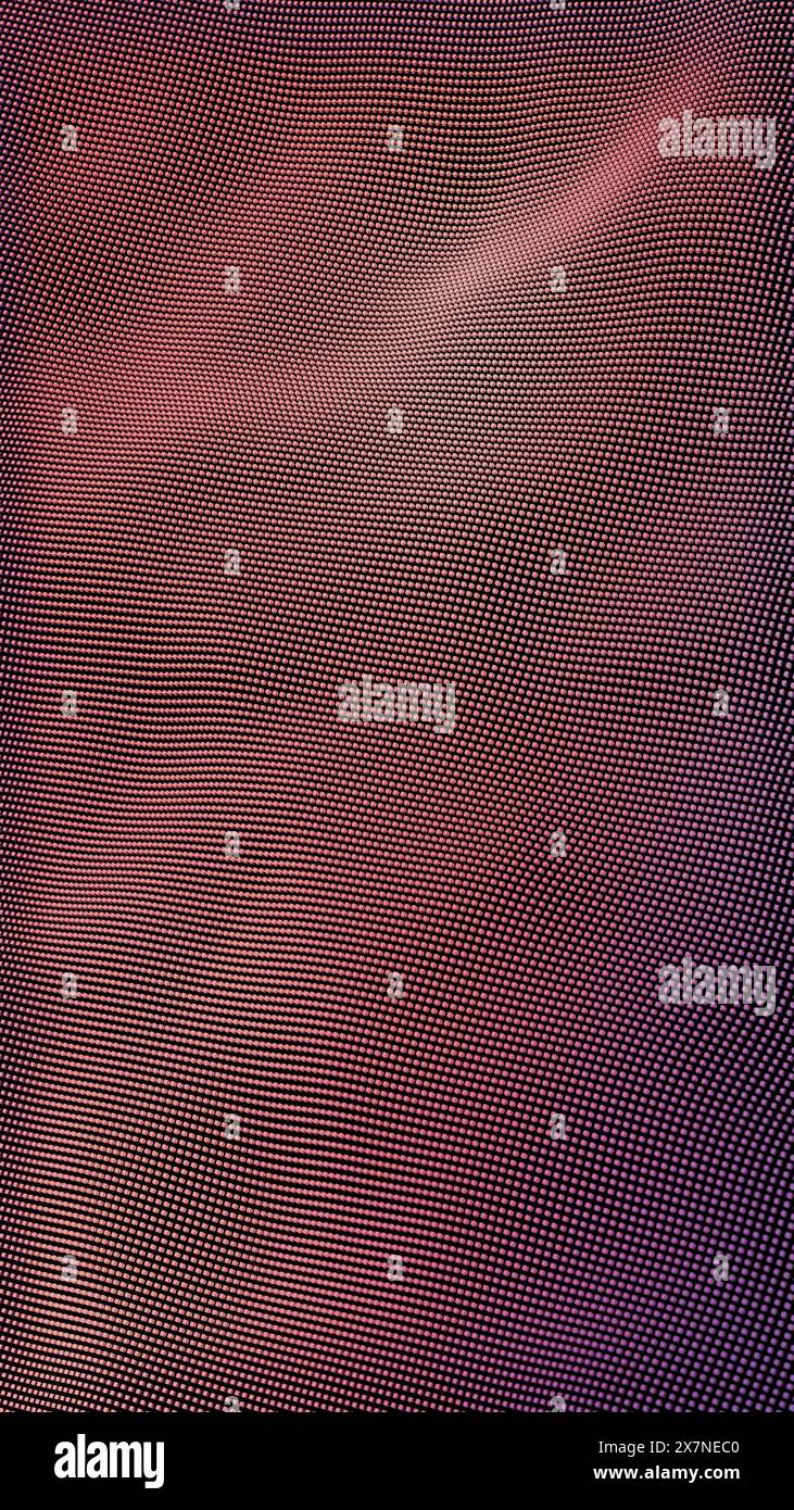 Digital Silk: The Fluid Motion of Purple Mesh Waves Stock Photo - Alamy