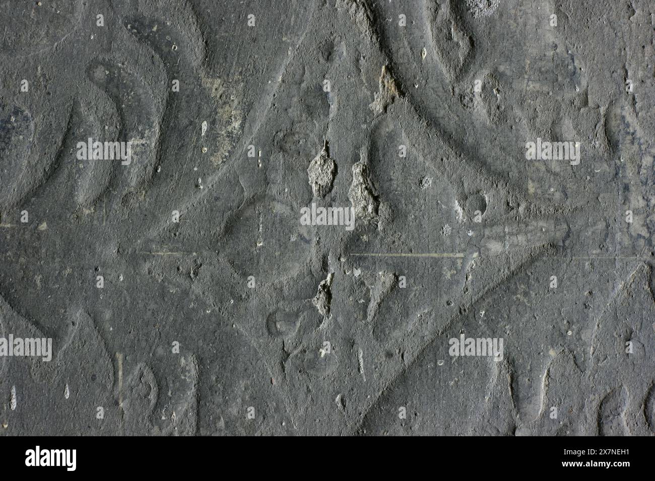 gold with carvings on the old icon. restoration of the icon, gold ...