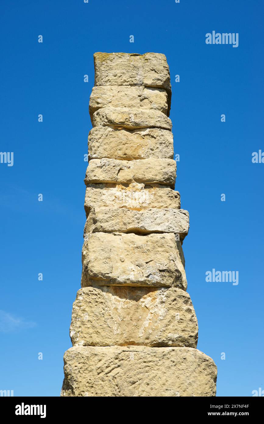Los Banales archaeological site in Uncastillo, Cinco Villas, Zaragoza ...