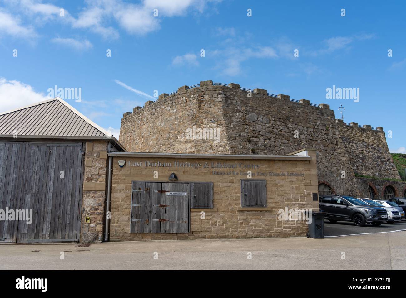 Seaham, County Durham, UK. East Durham Heritage and Lifeboat Centre at ...