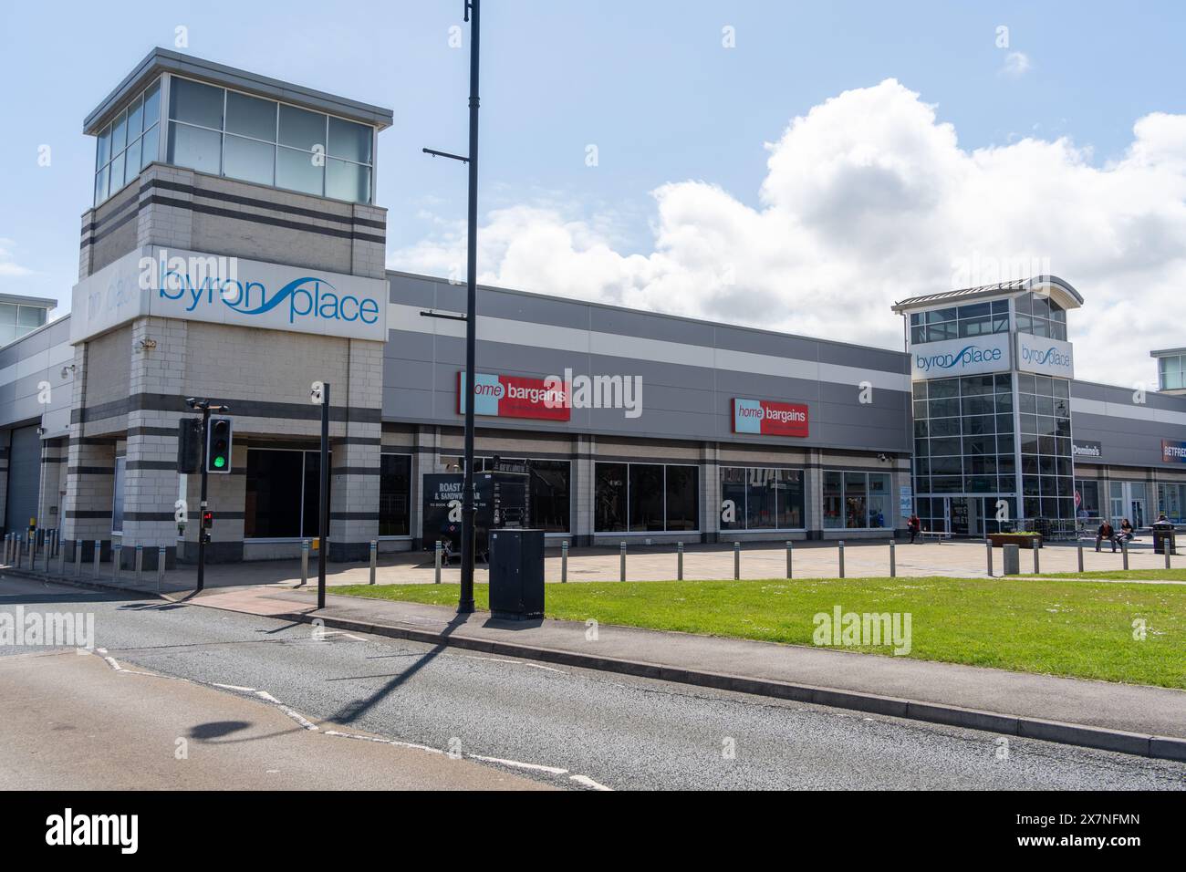 Byron place seaham shopping hi-res stock photography and images - Alamy