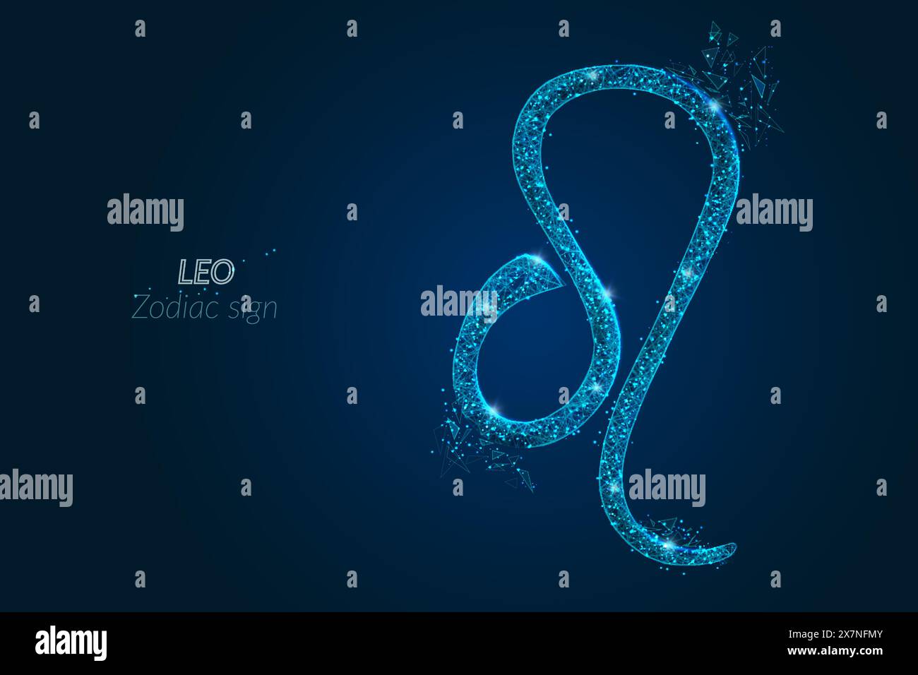 Leo triangular hi-res stock photography and images - Alamy