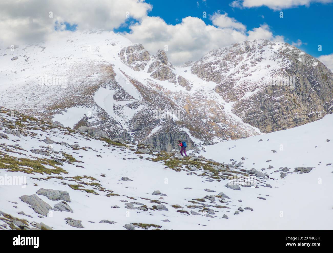Monte La Meta (Italy) - In Monti della Meta Mainarde mountain range ...