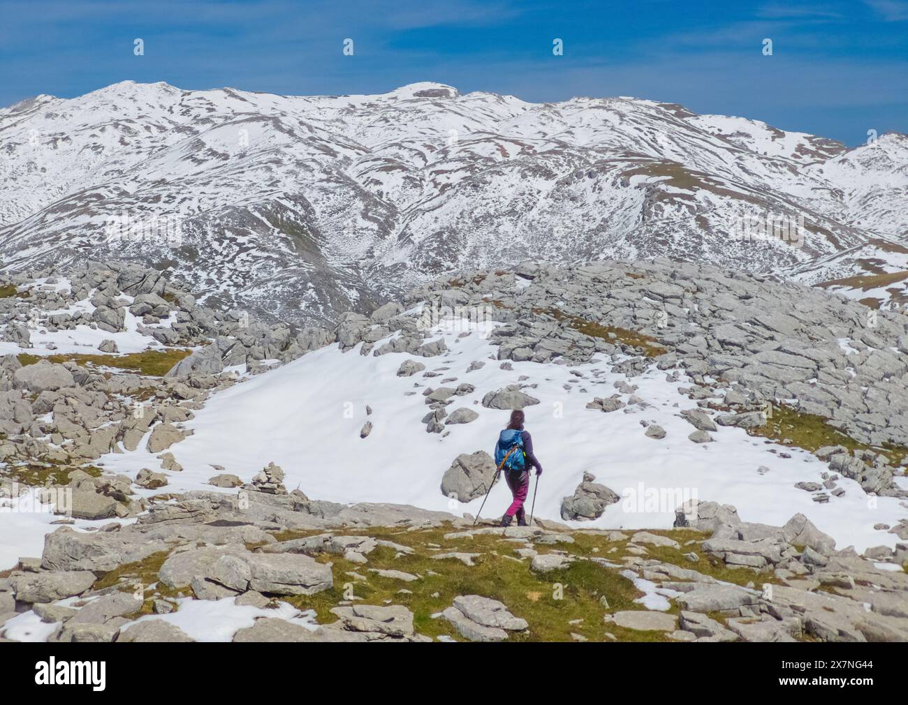 Monte La Meta (Italy) - In Monti della Meta Mainarde mountain range ...