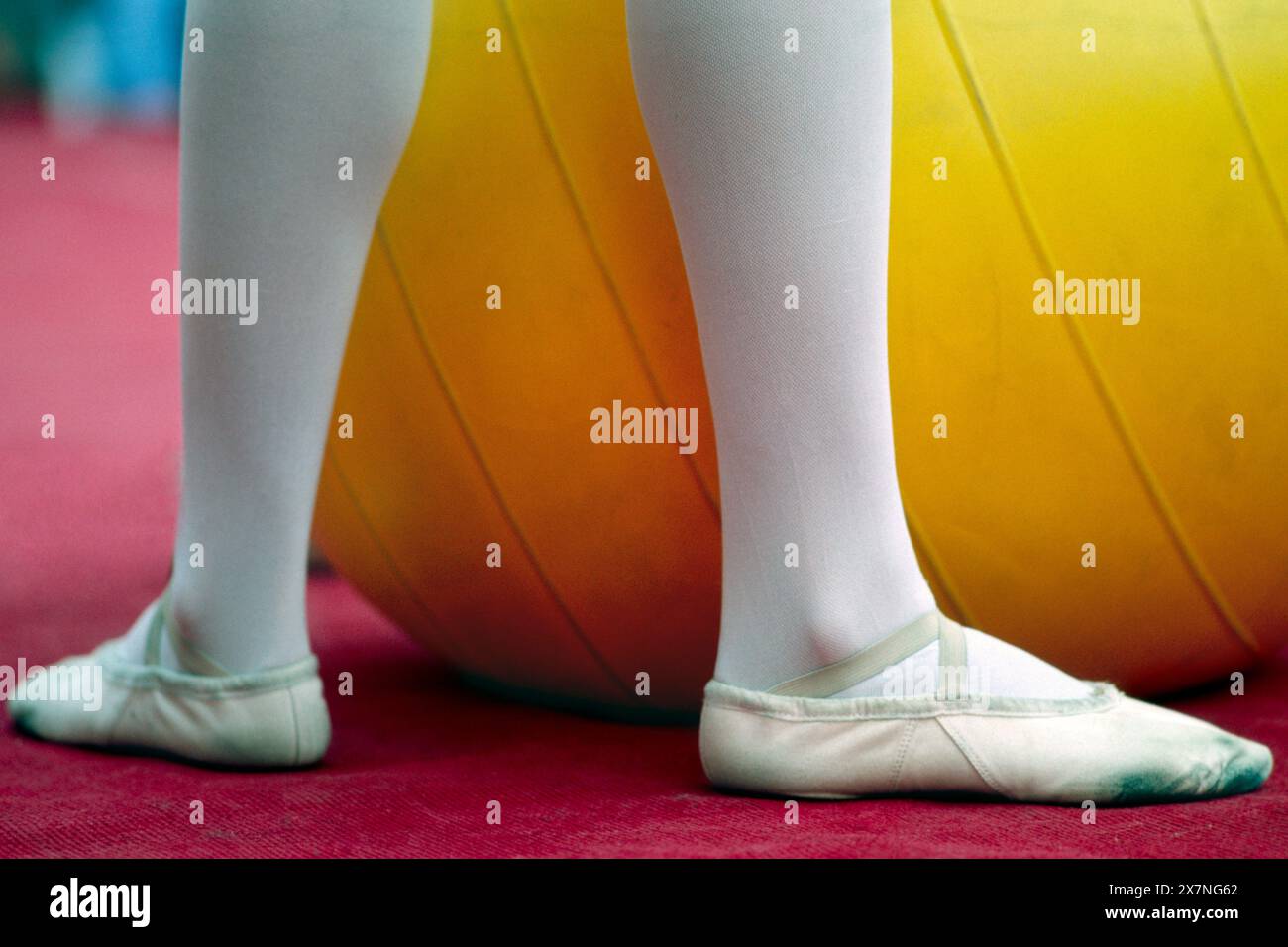 Ballet Dancer with Ballon Stock Photo - Alamy