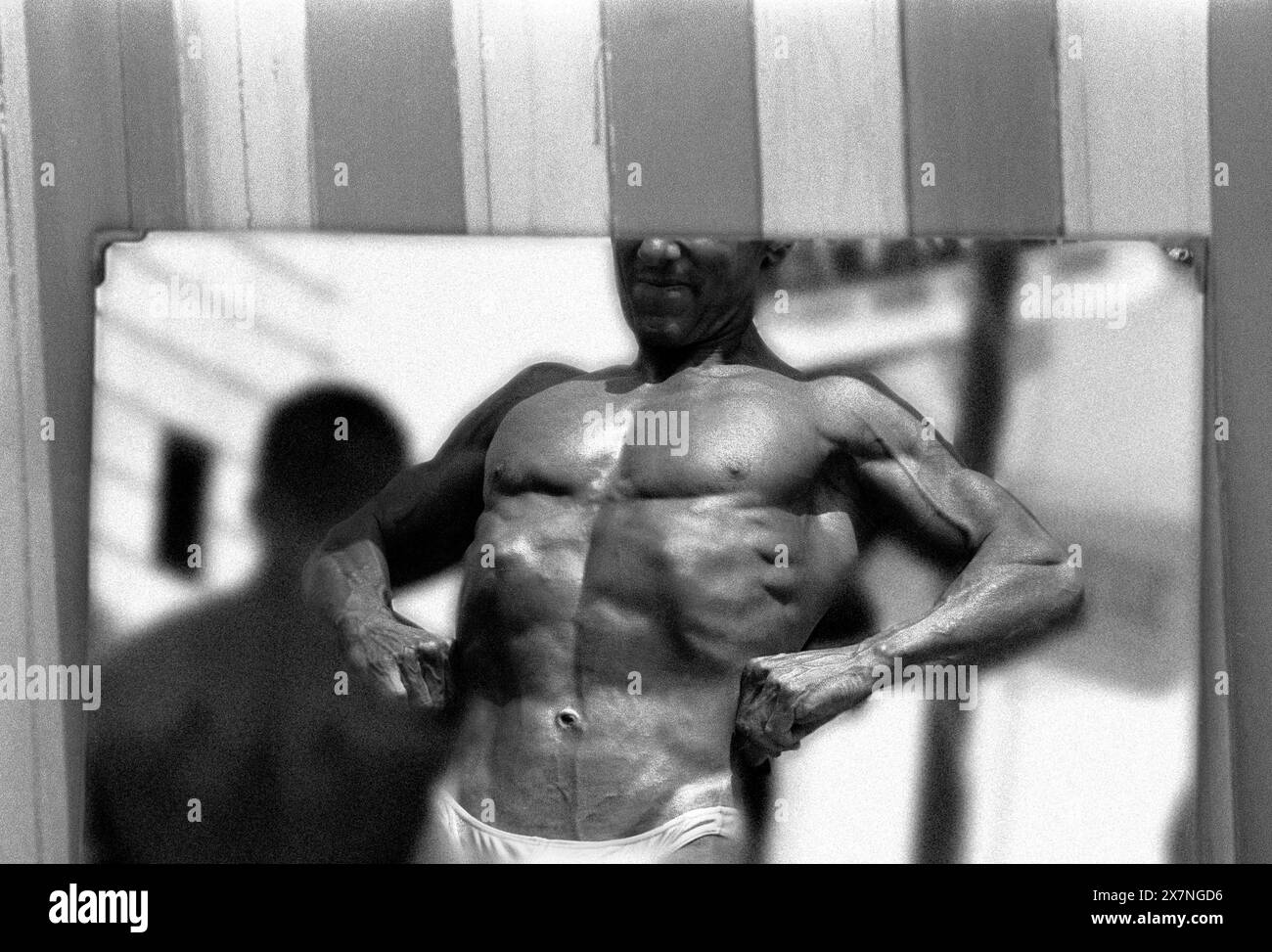 Two bodybuilders hi-res stock photography and images - Alamy