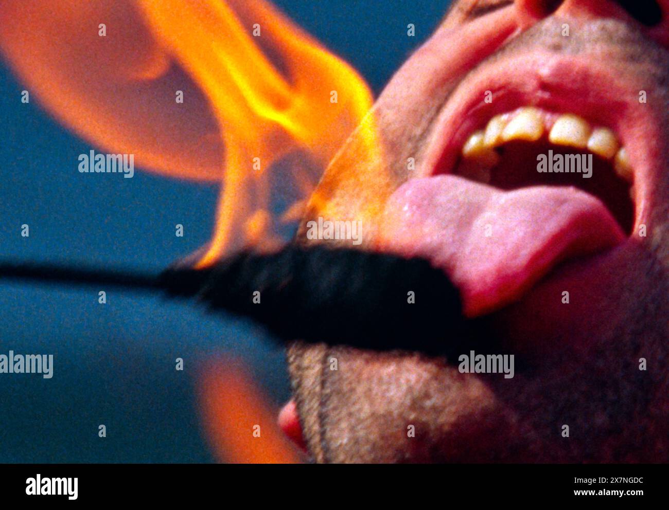 Fire Eater Street Artist Stock Photo - Alamy