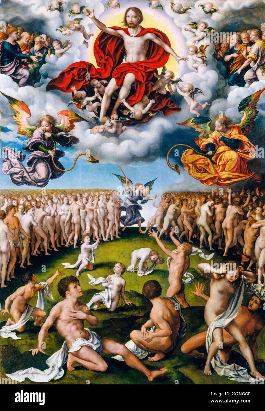 The last judgment painting hi-res stock photography and images - Alamy