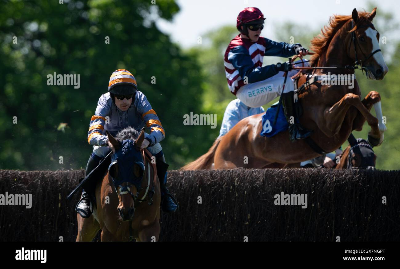 Imagery from the 2024 Knutsford Races, Tabley Hall, Cheshire, Sunday ...