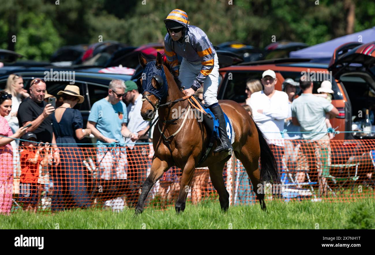 Imagery from the 2024 Knutsford Races, Tabley Hall, Cheshire, Sunday ...