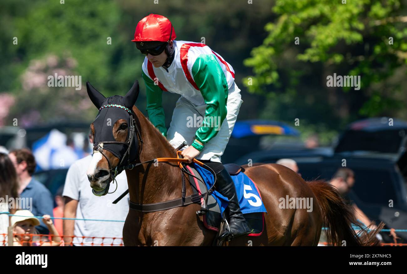 Imagery from the 2024 Knutsford Races, Tabley Hall, Cheshire, Sunday ...
