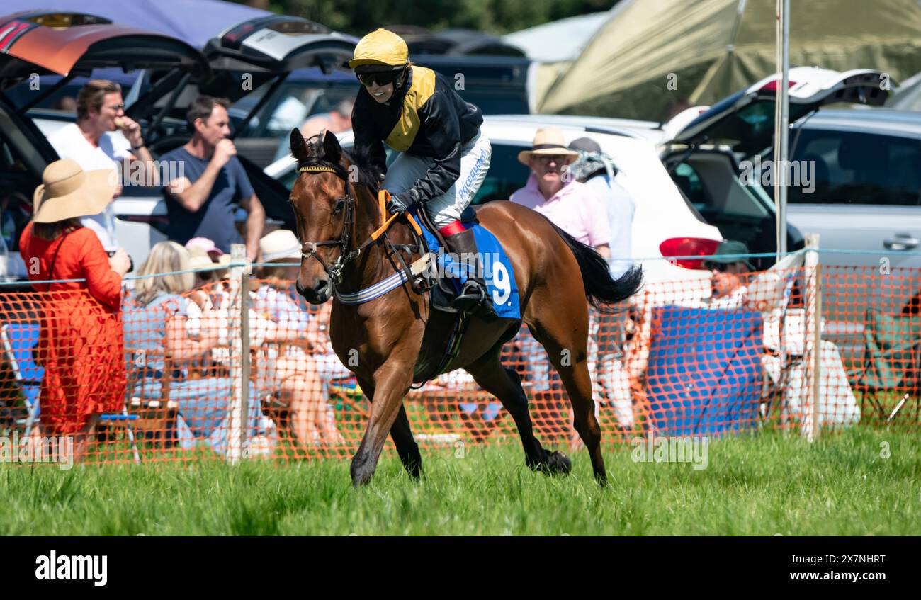 Imagery from the 2024 Knutsford Races, Tabley Hall, Cheshire, Sunday ...