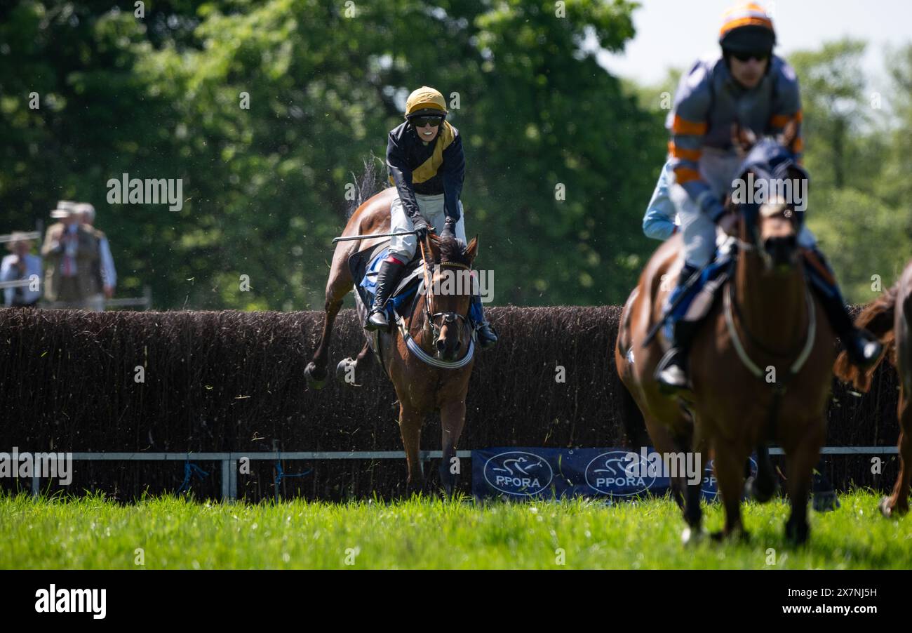 Imagery from the 2024 Knutsford Races, Tabley Hall, Cheshire, Sunday ...