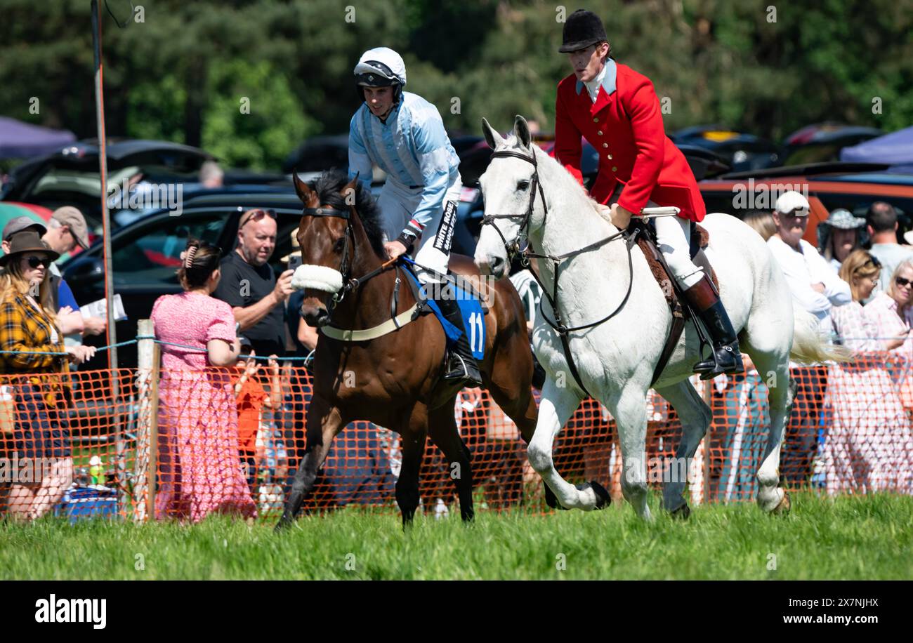 Imagery from the 2024 Knutsford Races, Tabley Hall, Cheshire, Sunday ...