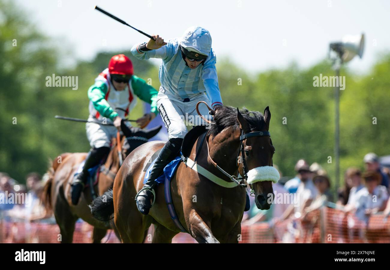 Imagery from the 2024 Knutsford Races, Tabley Hall, Cheshire, Sunday ...