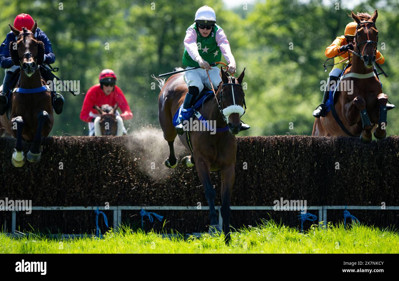 Imagery from the 2024 Knutsford Races, Tabley Hall, Cheshire, Sunday ...