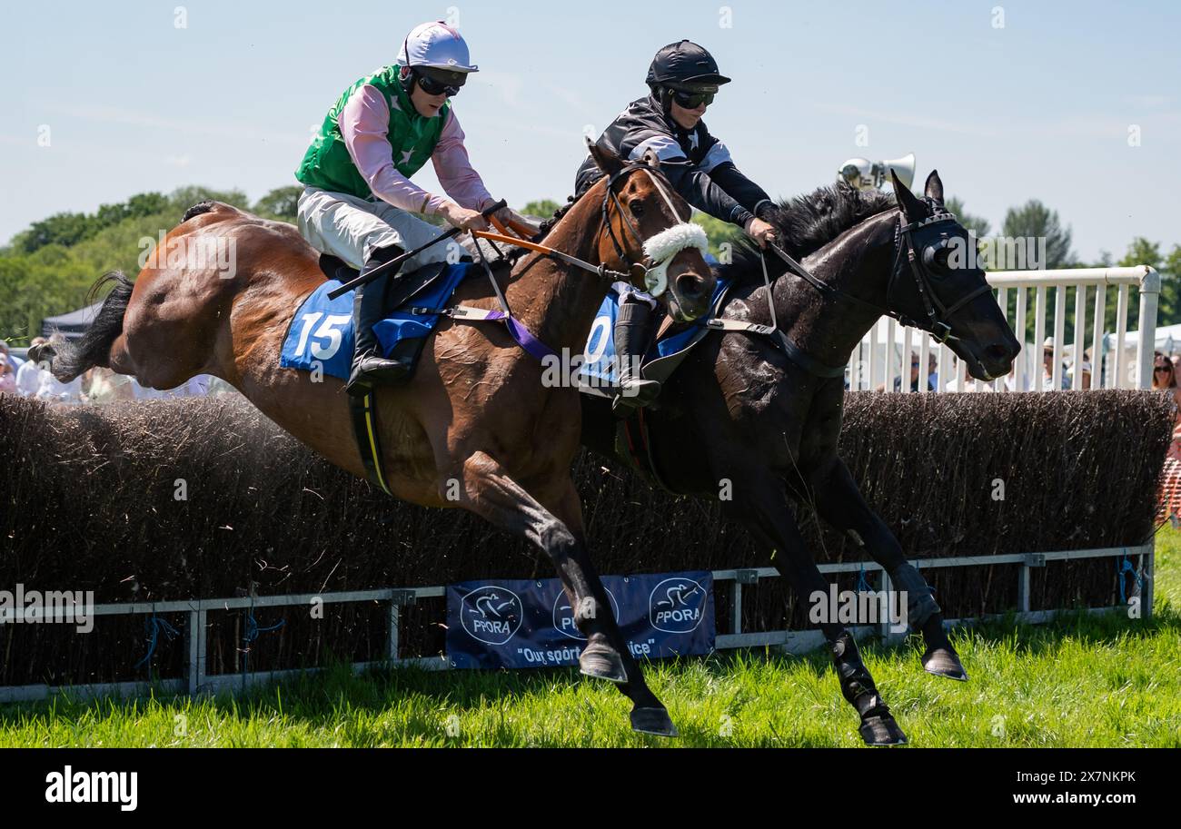 Imagery from the 2024 Knutsford Races, Tabley Hall, Cheshire, Sunday ...