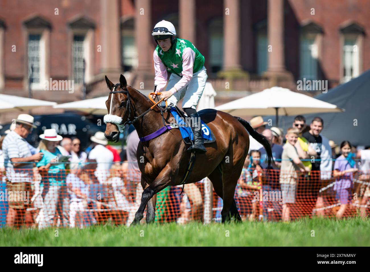 Imagery from the 2024 Knutsford Races, Tabley Hall, Cheshire, Sunday ...