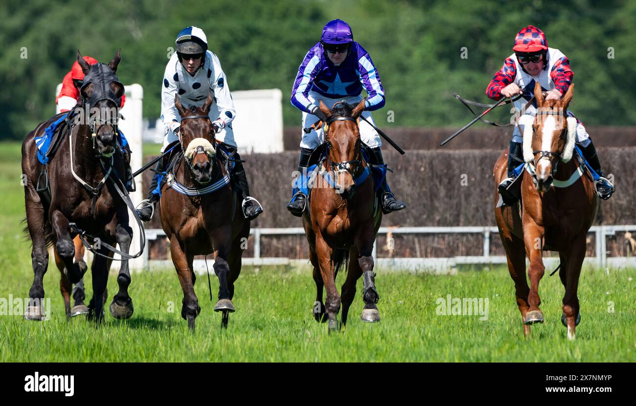 Imagery from the 2024 Knutsford Races, Tabley Hall, Cheshire, Sunday ...