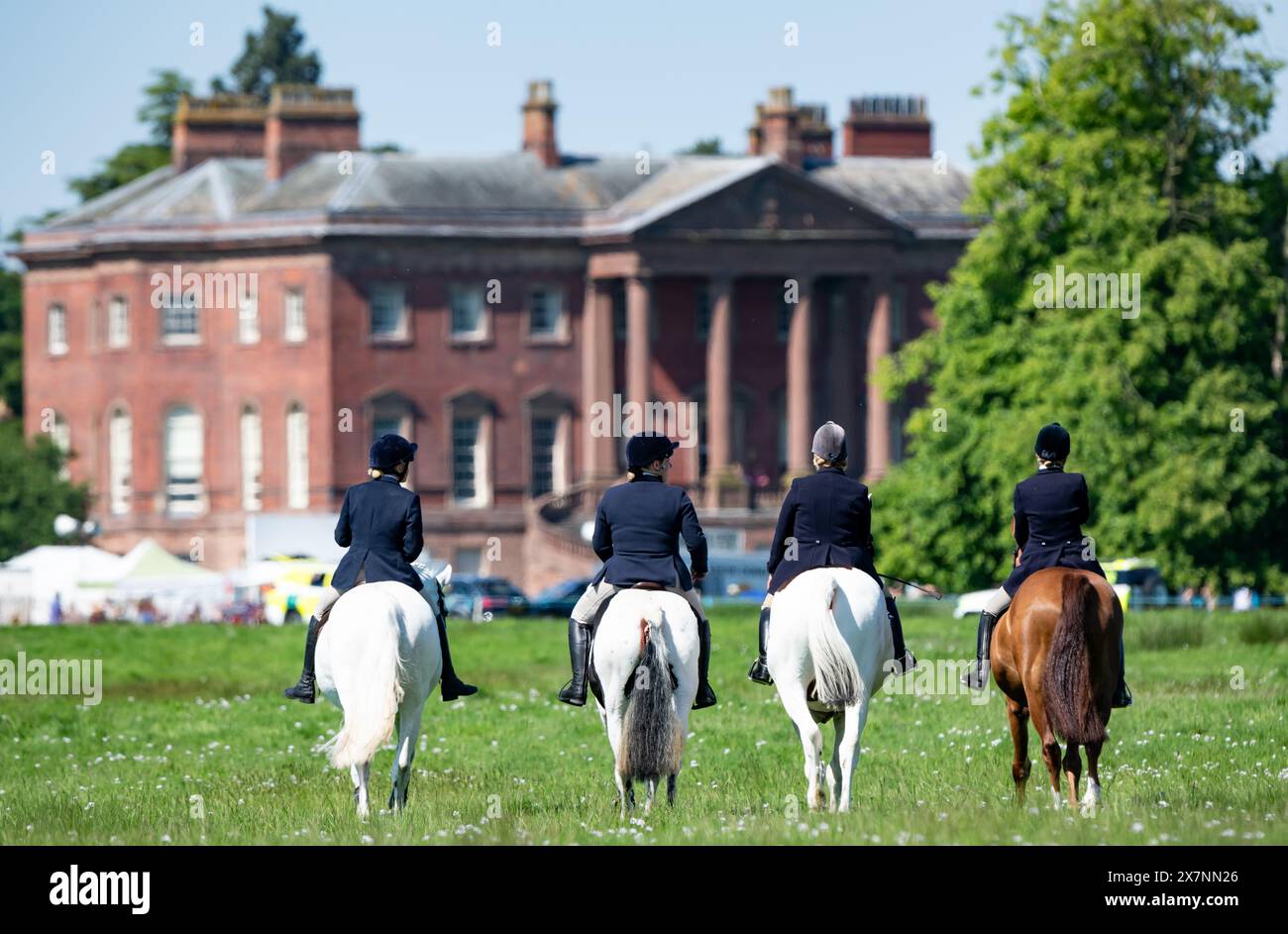 Imagery from the 2024 Knutsford Races, Tabley Hall, Cheshire, Sunday ...