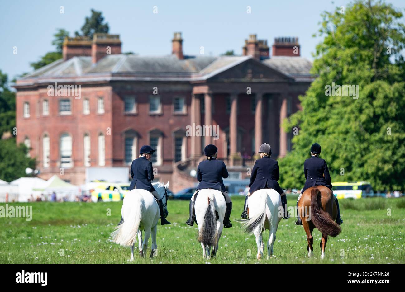 Imagery from the 2024 Knutsford Races, Tabley Hall, Cheshire, Sunday ...