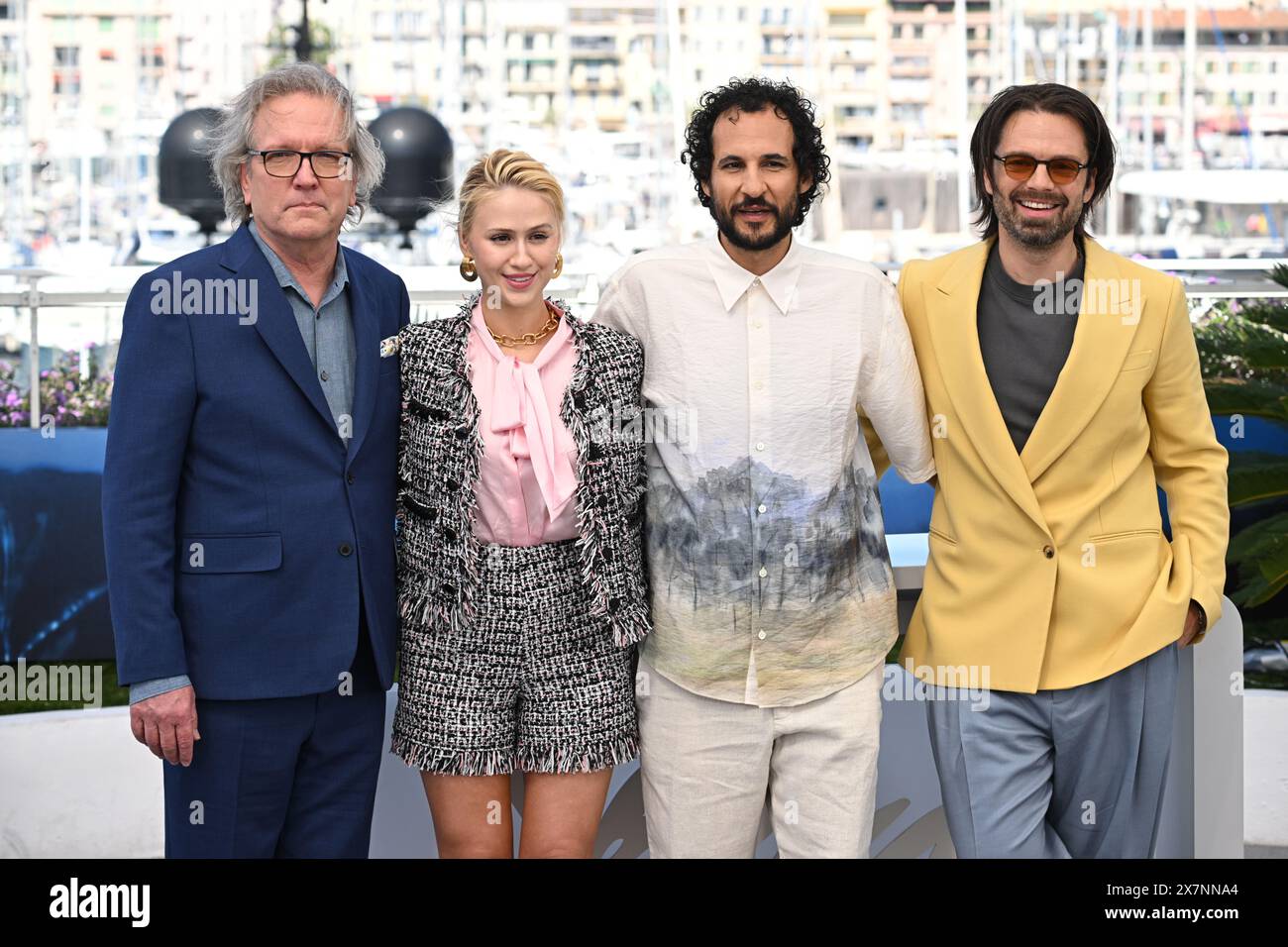 Martin Donovan, Maria Bakalova, Ali Abbasi and Sebastian Stan attend ...