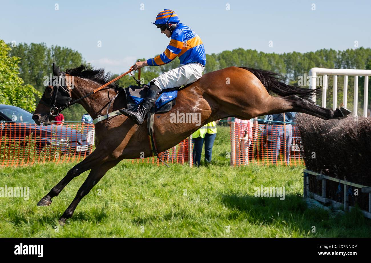 Imagery from the 2024 Knutsford Races, Tabley Hall, Cheshire, Sunday ...