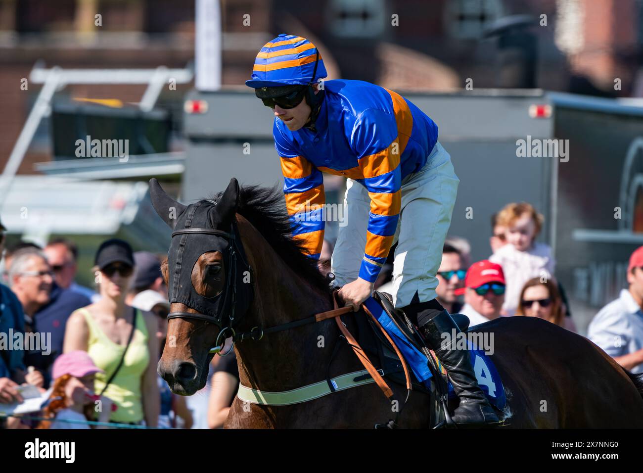 Imagery from the 2024 Knutsford Races, Tabley Hall, Cheshire, Sunday ...