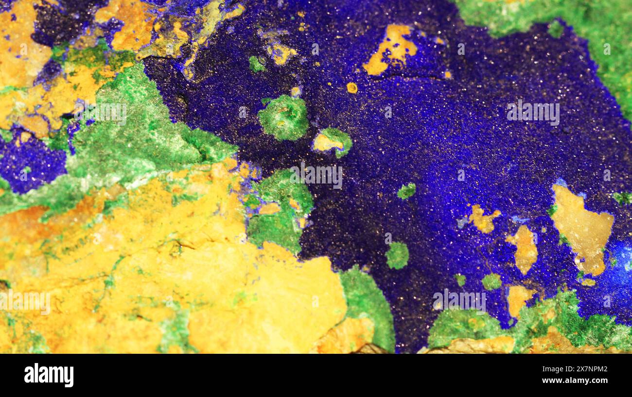 blue azurite mineral texture as very nice background Stock Photo - Alamy