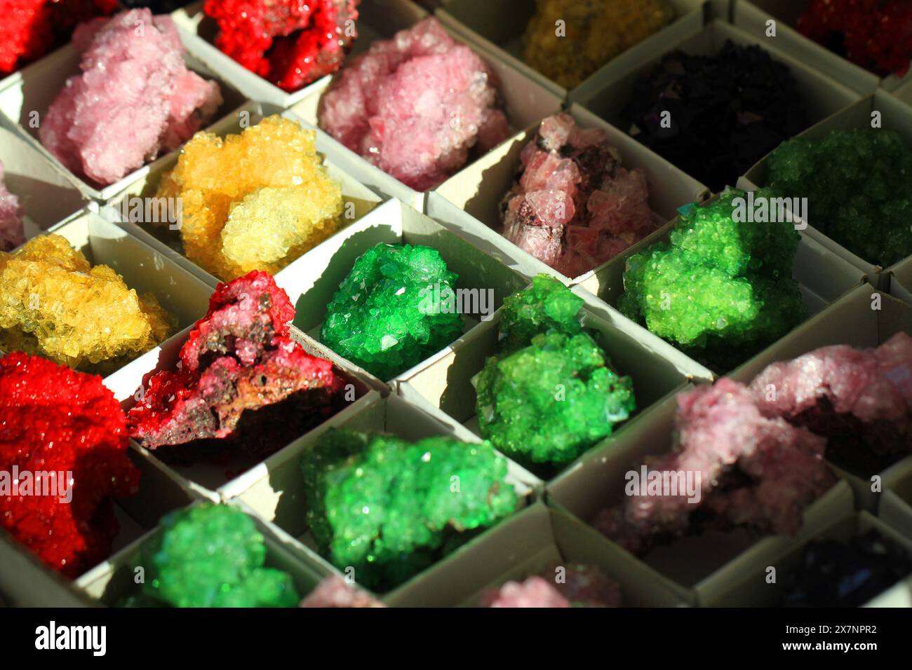 color minerals and gems texture as very nice natural background Stock ...